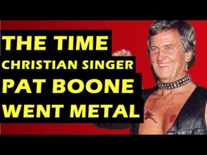 The Memorable Time Pat Boone Went Heavy Metal and Hard Rock
